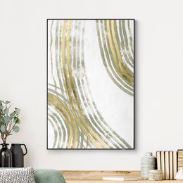 Wechselbild Ausgehende Wellen Gold II