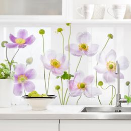 Bilderwelten K&uuml;chenr&uuml;ckwand Anemonen Mix
