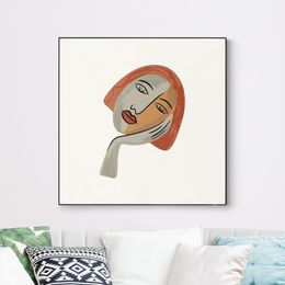 Wechselbild Picasso Interpretation - Ruhend