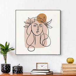 Wechselbild Picasso Interpretation - Die Muse III