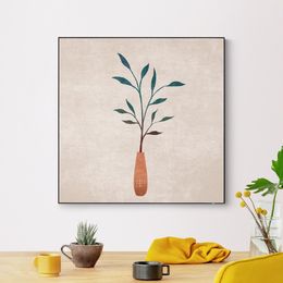 Wechselbild Boho Bl&auml;tter in Vase I