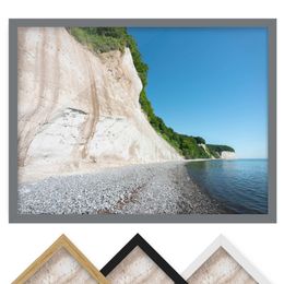 Bilderwelten Bild mit Rahmen Kreidefelsen auf R&uuml;gen