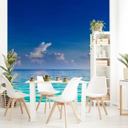 Fototapete Strand T&uuml;rkise Lagune