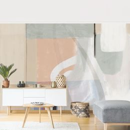 Bilderwelten Fototapete originell Abstrakt Wandtapete pastell - Multiform I - Deko Wohnzimmer Schlafzimmer