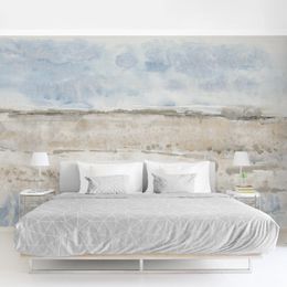Bilderwelten Fototapete originell Abstrakt Wandtapete einzigartig - Horizont-Kante II - Deko Wohnzimmer Schlafzimmer