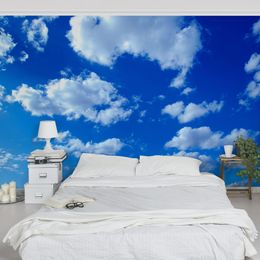 Bilderwelten Fototapete Himmel Motiv Wandtapete blau - Wolkenhimmel - Himmel Wohnzimmer Schlafzimmer