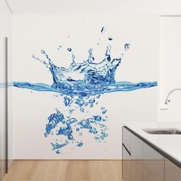 Bilderwelten Fototapete Kulinarisch modern Wandtapete einzigartig - Water Splash II - Deko K&uuml;che