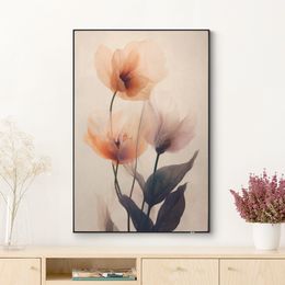 Wechselbild Pergamentblumen I