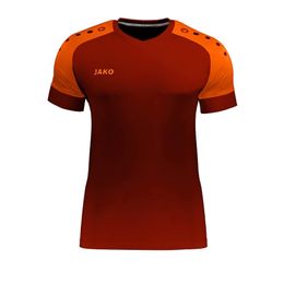 Jako Funktionsshirt 'Champ 2.0' Herren Gr&ouml;&szlig;e L orange / dunkelrot / schwarz