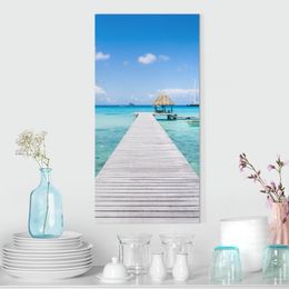 Bilderwelten Leinwandbild Urlaub in den Tropen