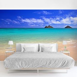Bilderwelten Tapete - Fototapete Strand - Paradise Beach - Wandtapete Schlafzimmer Wohnzimmer modern - auch kleisterfrei