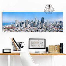 Bilderwelten Leinwandbild San Francisco Skyline