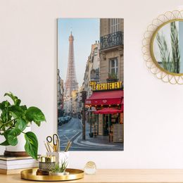 Bilderwelten Leinwandbild Stra&szlig;e von Paris