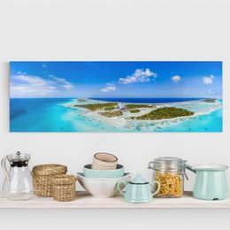 Bilderwelten Leinwandbild Paradies auf Erden