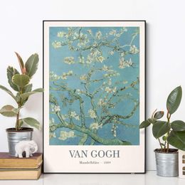 Wechselbild Vincent van Gogh - Mandelbl&uuml;te - Museumsedition
