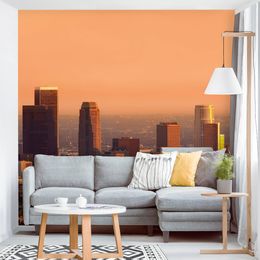 Bilderwelten Fototapete Stadt Motiv Wandtapete einzigartig - Skyline of Los Angeles - Skylines Wohnzimmer Schlafzimmer