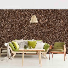 Bilderwelten Fototapete Kulinarisch modern Wandtapete braun - Sea of Coffee - Deko K&uuml;che