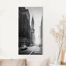 Bilderwelten Leinwandbild Lebhaftes New York