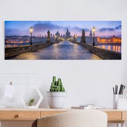 Bilderwelten Leinwandbild Karlsbr&uuml;cke in Prag