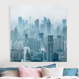 Bilderwelten Leinwandbild K&uuml;hles Shanghai