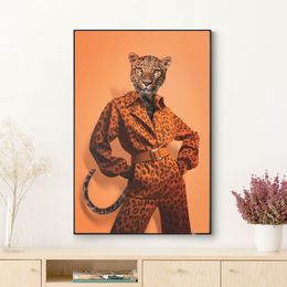 Wechselbild Modischer Leopard