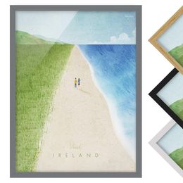 Bilderwelten Bild mit Rahmen Reiseposter - Ireland