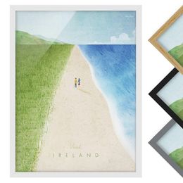 Bilderwelten Bild mit Rahmen Reiseposter - Ireland