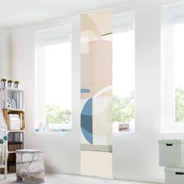 Bilderwelten Schiebegardine Set Multiform III
