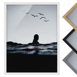 Bilderwelten Bild mit Rahmen Stille Wasser