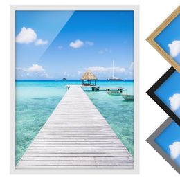 Bilderwelten Bild mit Rahmen Urlaub in den Tropen