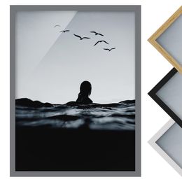 Bilderwelten Bild mit Rahmen Stille Wasser