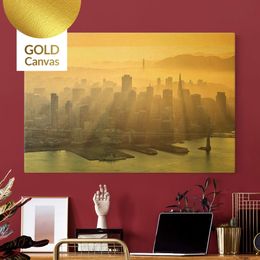 Bilderwelten Leinwandbild San Francisco im Morgengrauen