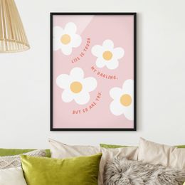 Bilderwelten Bild mit Rahmen Self Love - Tough Darling