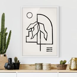 Bilderwelten Bild mit Rahmen Palmeira