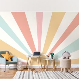 Bilderwelten Fototapete Boho Sonne Pastell