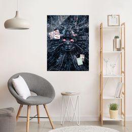 Bilderwelten Glasbild Menschliche Maschine