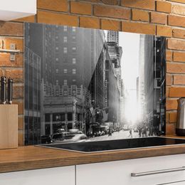 Bilderwelten Spritzschutz Lebhaftes New York