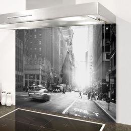 Bilderwelten Spritzschutz Lebhaftes New York