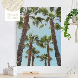 Bilderwelten Leinwandbild Palmen am Venice Beach