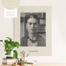 Bilderwelten Leinwandbild Frida Kahlo Foto Portrait im Haus