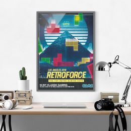 Bilderwelten Bild mit Rahmen Retro Gaming Klassiker
