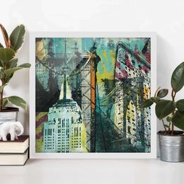Bilderwelten Bild mit Rahmen NY Graffiti