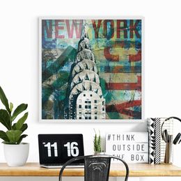 Bilderwelten Bild mit Rahmen NY Graffiti II