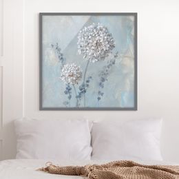 Bilderwelten Bild mit Rahmen Luftige Bl&uuml;ten