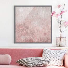Bilderwelten Bild mit Rahmen Rosa Korallengrund