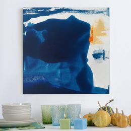 Bilderwelten Leinwandbild - Quadrat Tag am Meer II