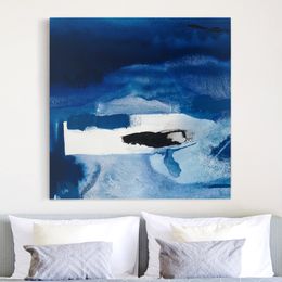 Bilderwelten Leinwandbild - Quadrat Tag am Meer III