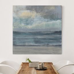 Bilderwelten Leinwandbild - Quadrat Strandaufgang I