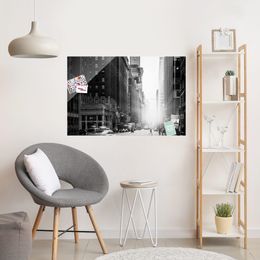 Bilderwelten Glasbild Lebhaftes New York