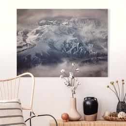 Bilderwelten Leinwandbild - Querformat Berge von Tibet